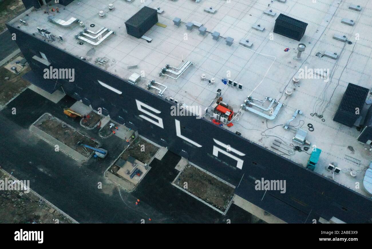 Chinese factory aerial view hi-res stock photography and images - Alamy