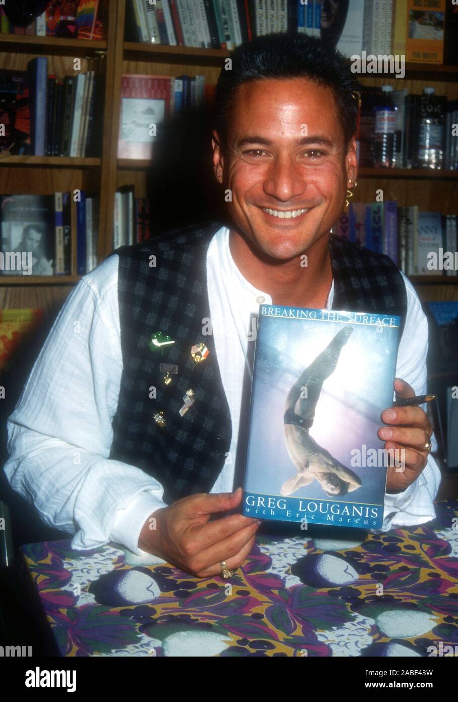 West Hollywood, California, USA 17th March 1995 American Olympian Diver ...