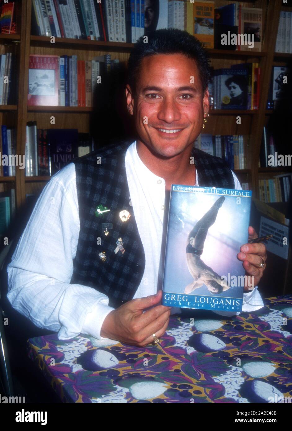 West Hollywood, California, USA 17th March 1995 American Olympian Diver ...