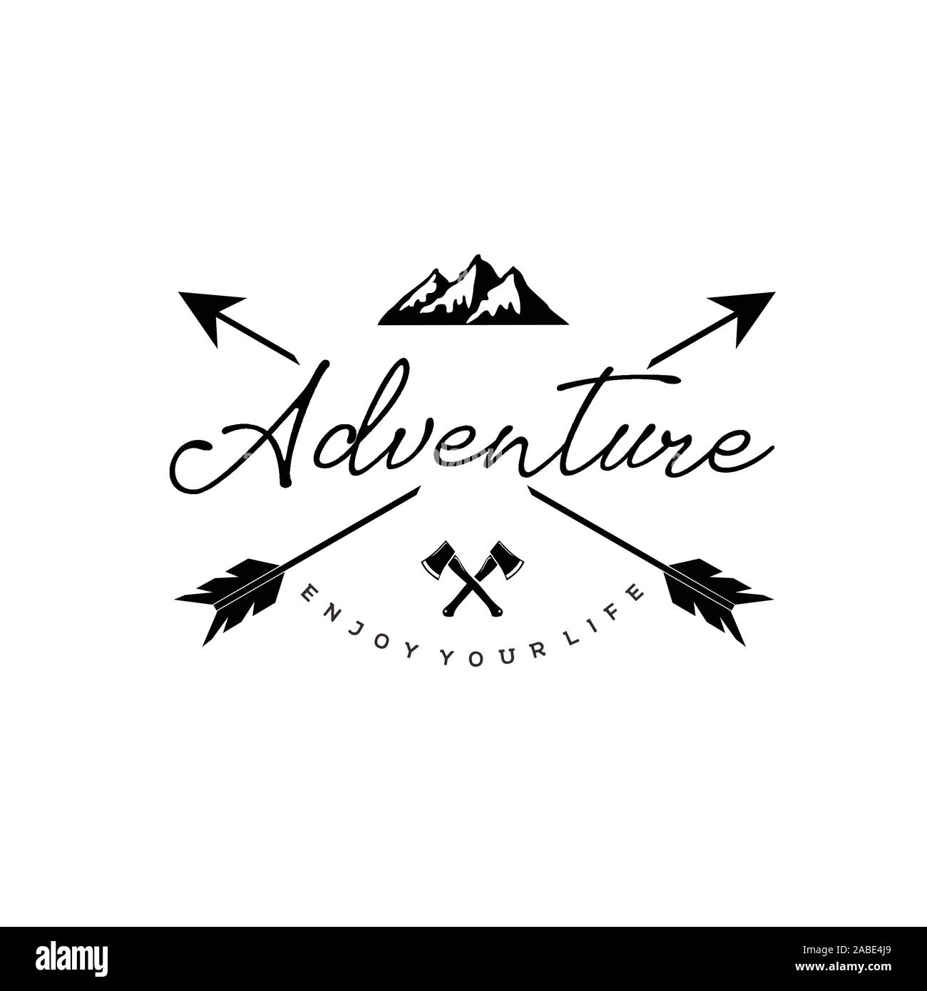 Rock arrows Stock Vector Images - Alamy