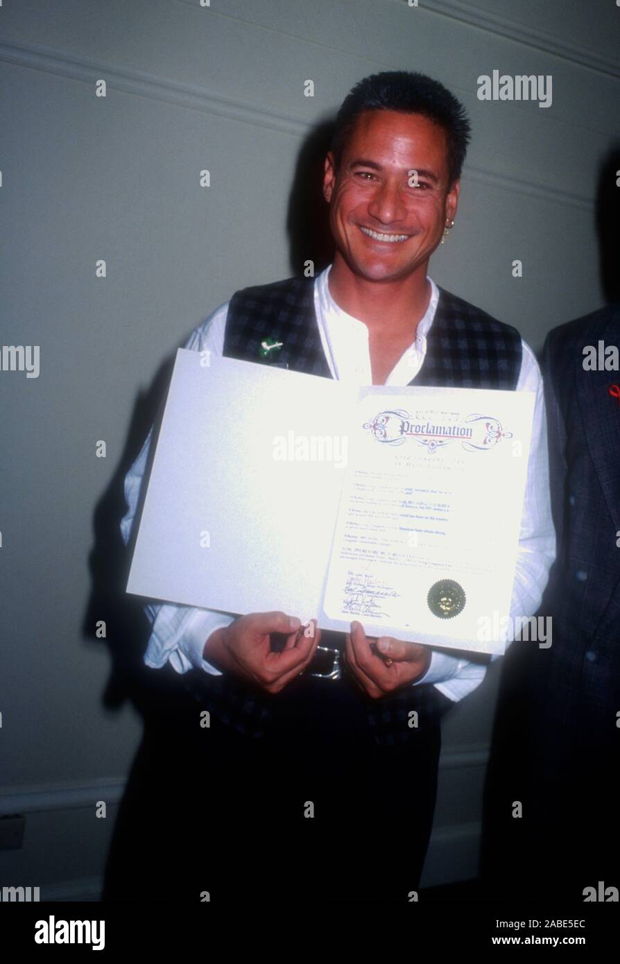 West Hollywood, California, USA 17th March 1995 American Olympian Diver ...