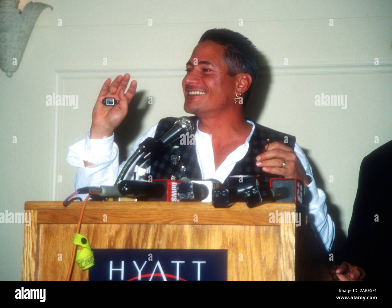 West Hollywood, California, USA 17th March 1995 American Olympian Diver ...