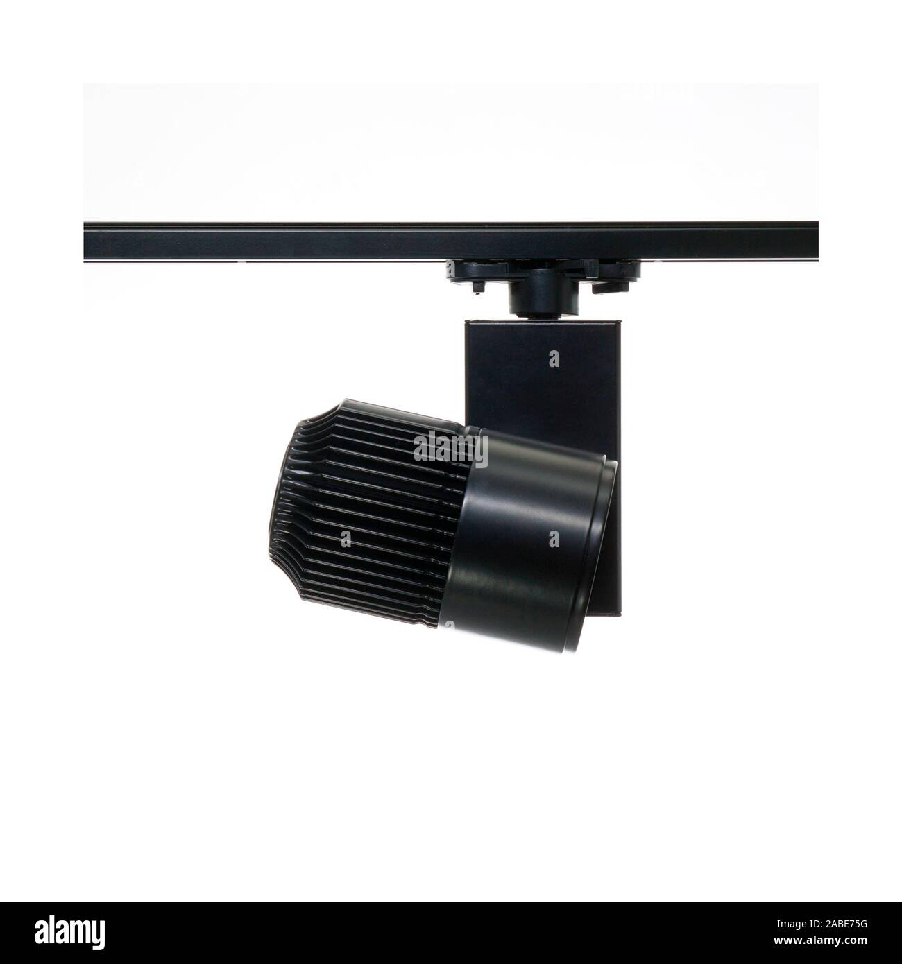 Spot ceiling led light interior lamp isolated on white background ...