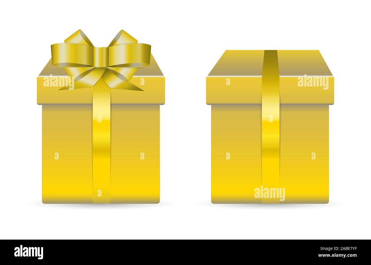 Two presents Stock Vector Images - Alamy
