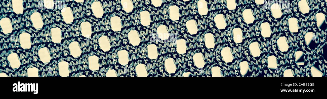 Handmade crochet cloth mesh pattern texture close up. Background fabric ...