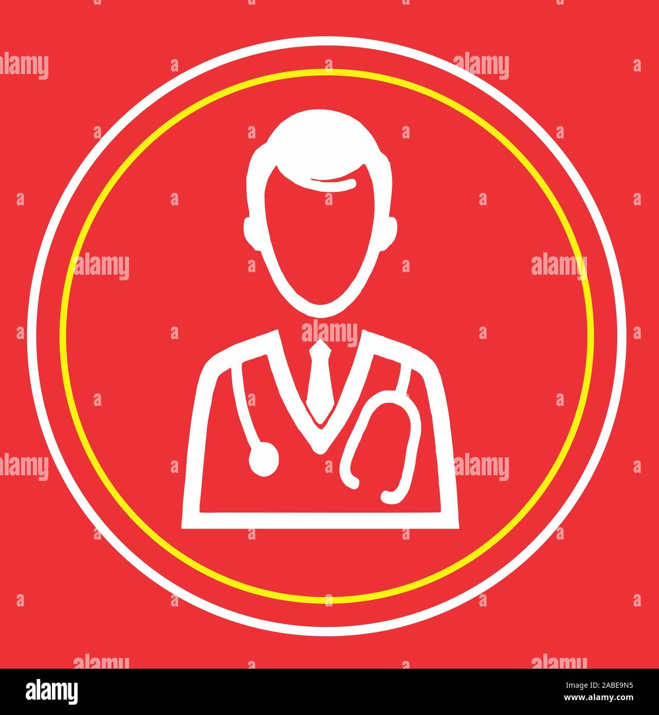 Doctor logos hi-res stock photography and images - Alamy