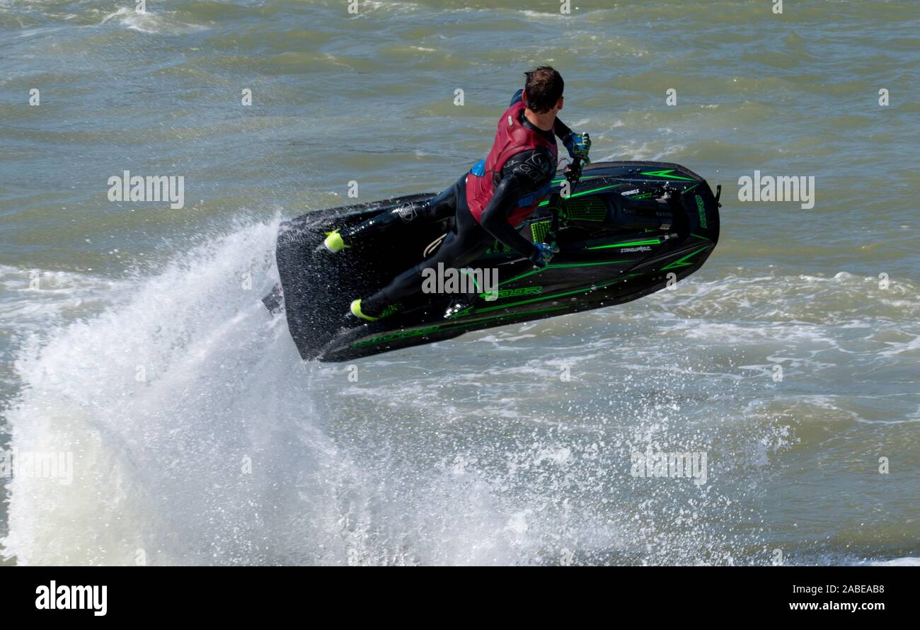 Littlehampton, West Sussex, UK, August 18, 2019, Littlehampton ...