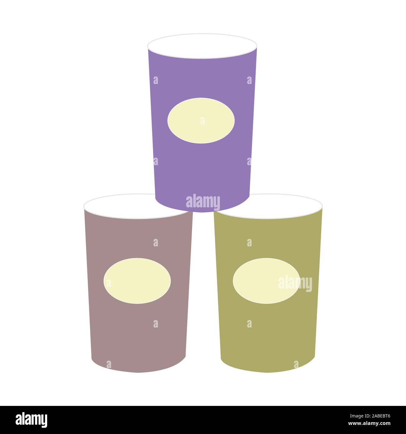 Food metal canned art Stock Vector Images - Alamy