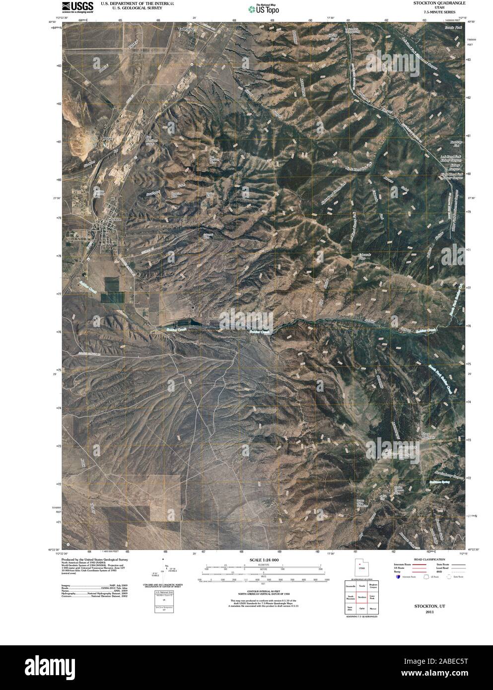 Stockton map Cut Out Stock Images & Pictures - Alamy