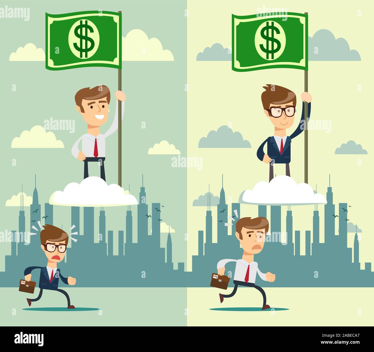 Power of money Stock Vector Image & Art - Alamy