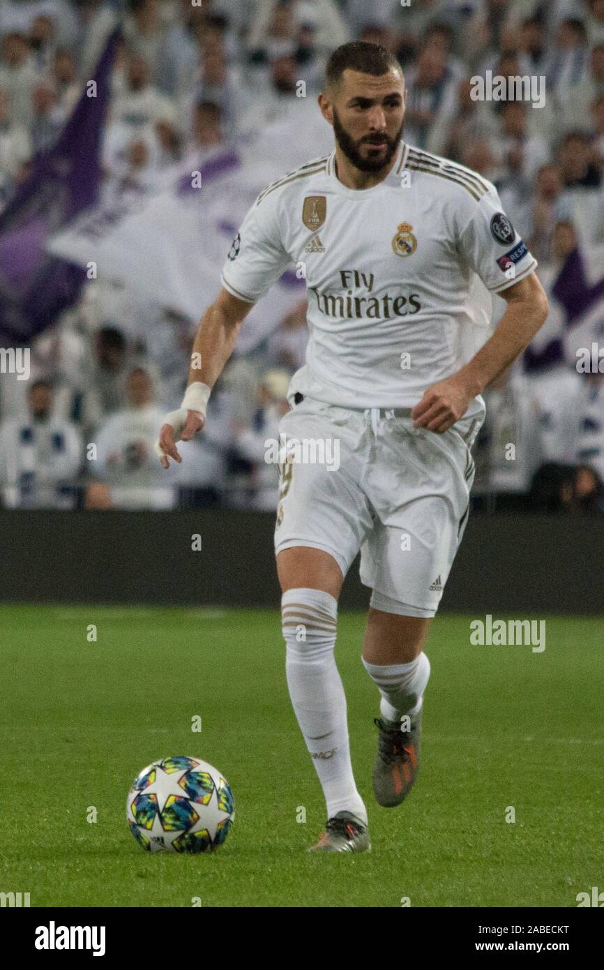 Karim Benzema. (Photo by Jorge Gonzalez/Pacific Press Stock Photo - Alamy