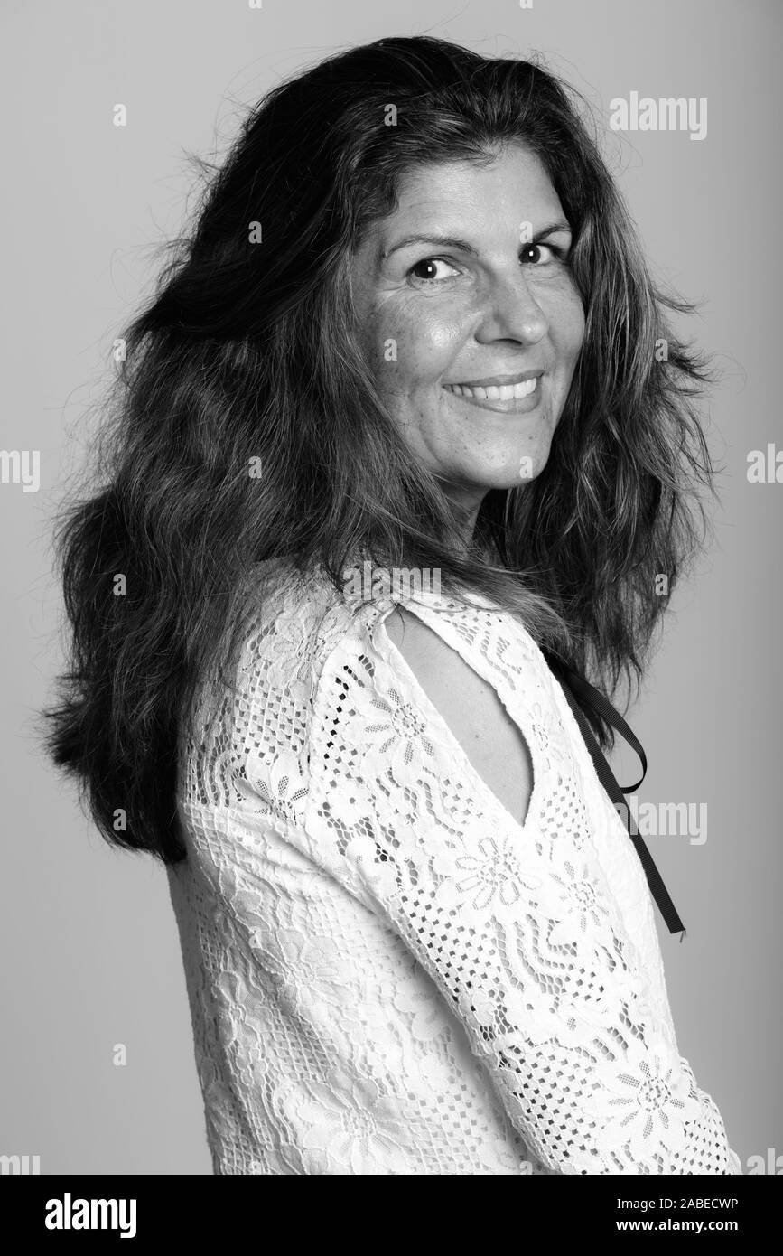 Woman back dress Black and White Stock Photos & Images - Alamy