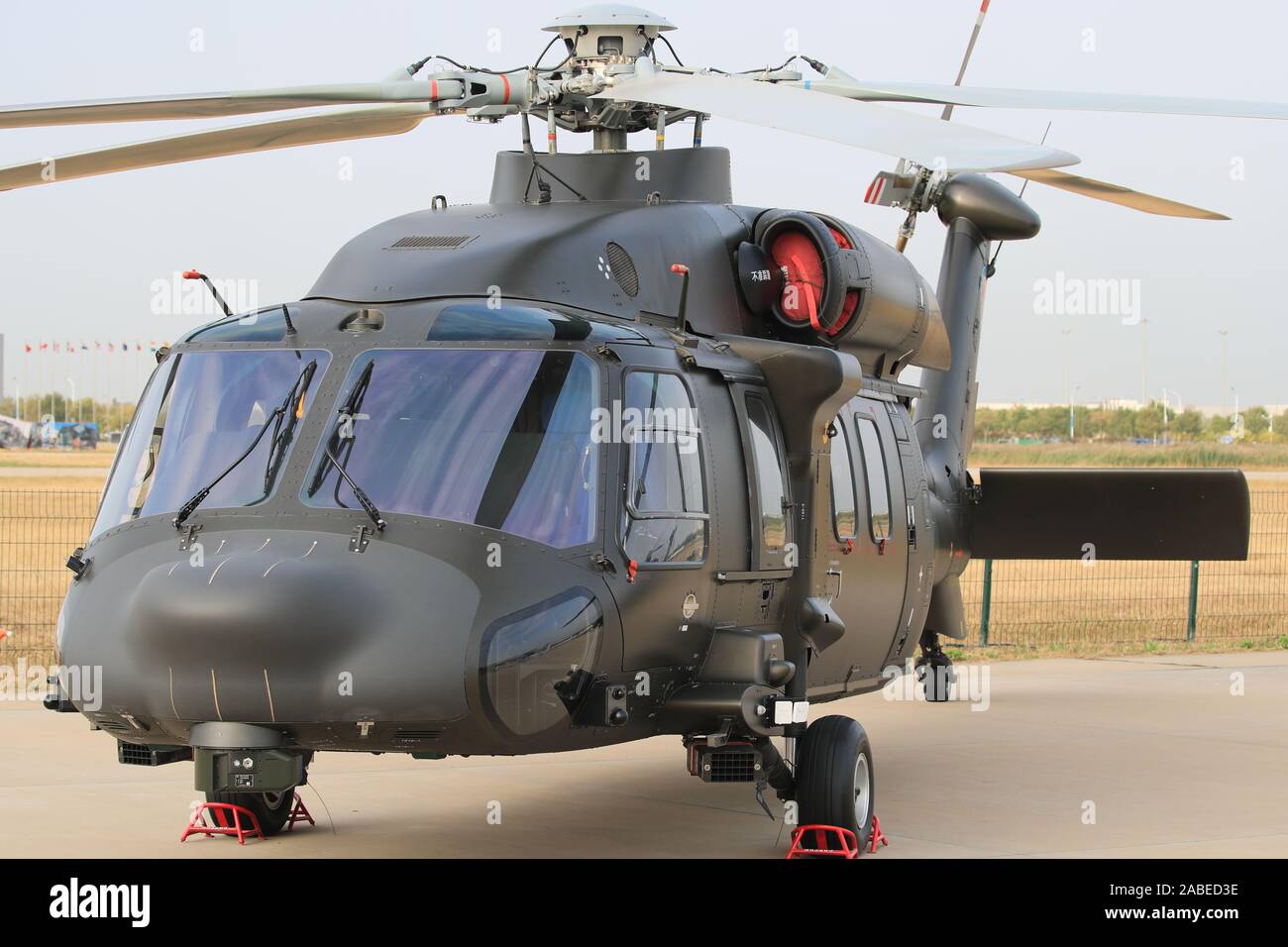 Harbin Z-20 or Zhi-20, a medium lift helicopter produced in the ...
