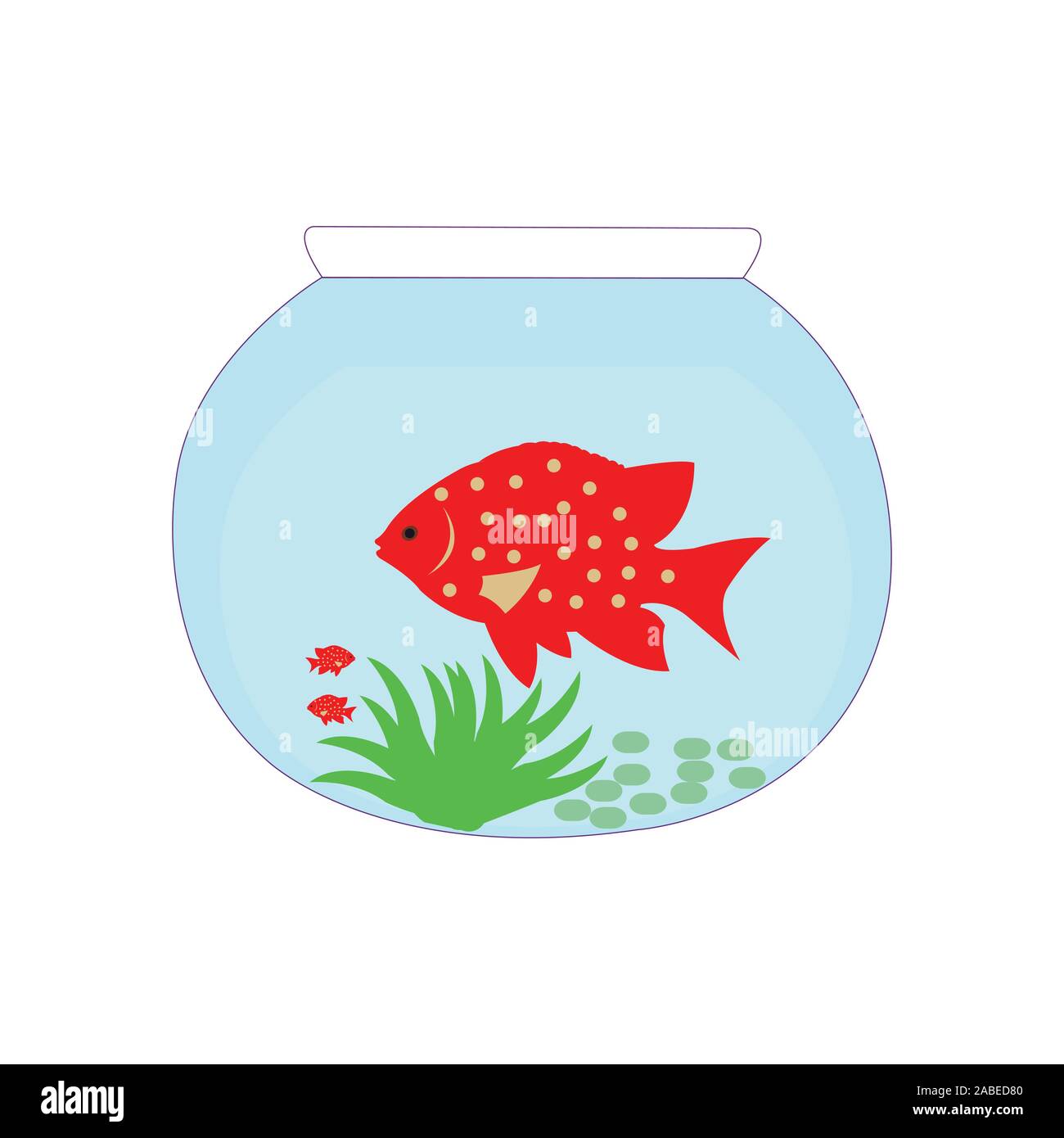 Beautiful yellow exotic fish in Cut Out Stock Images & Pictures - Alamy