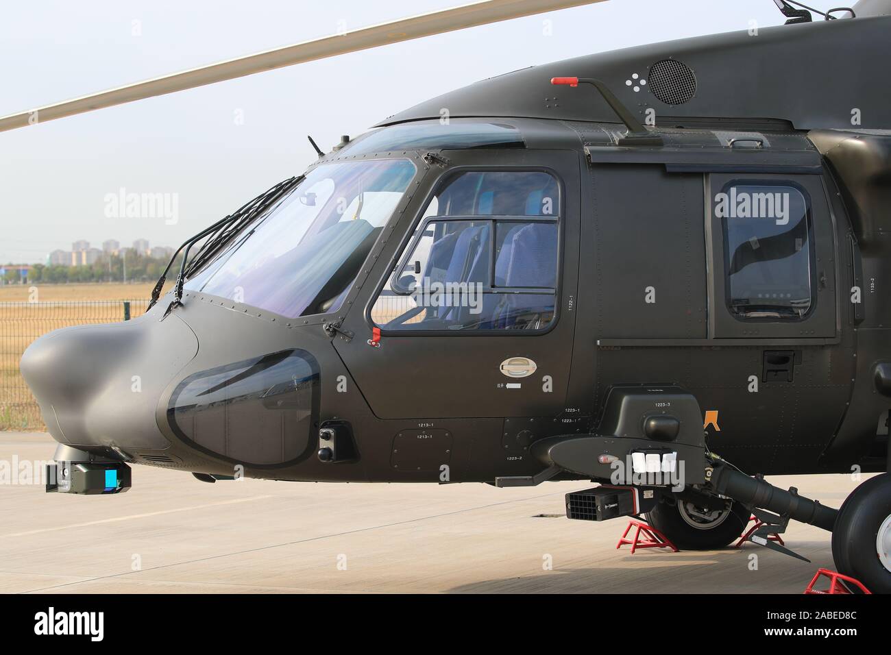 Harbin Z-20 or Zhi-20, a medium lift helicopter produced in the ...