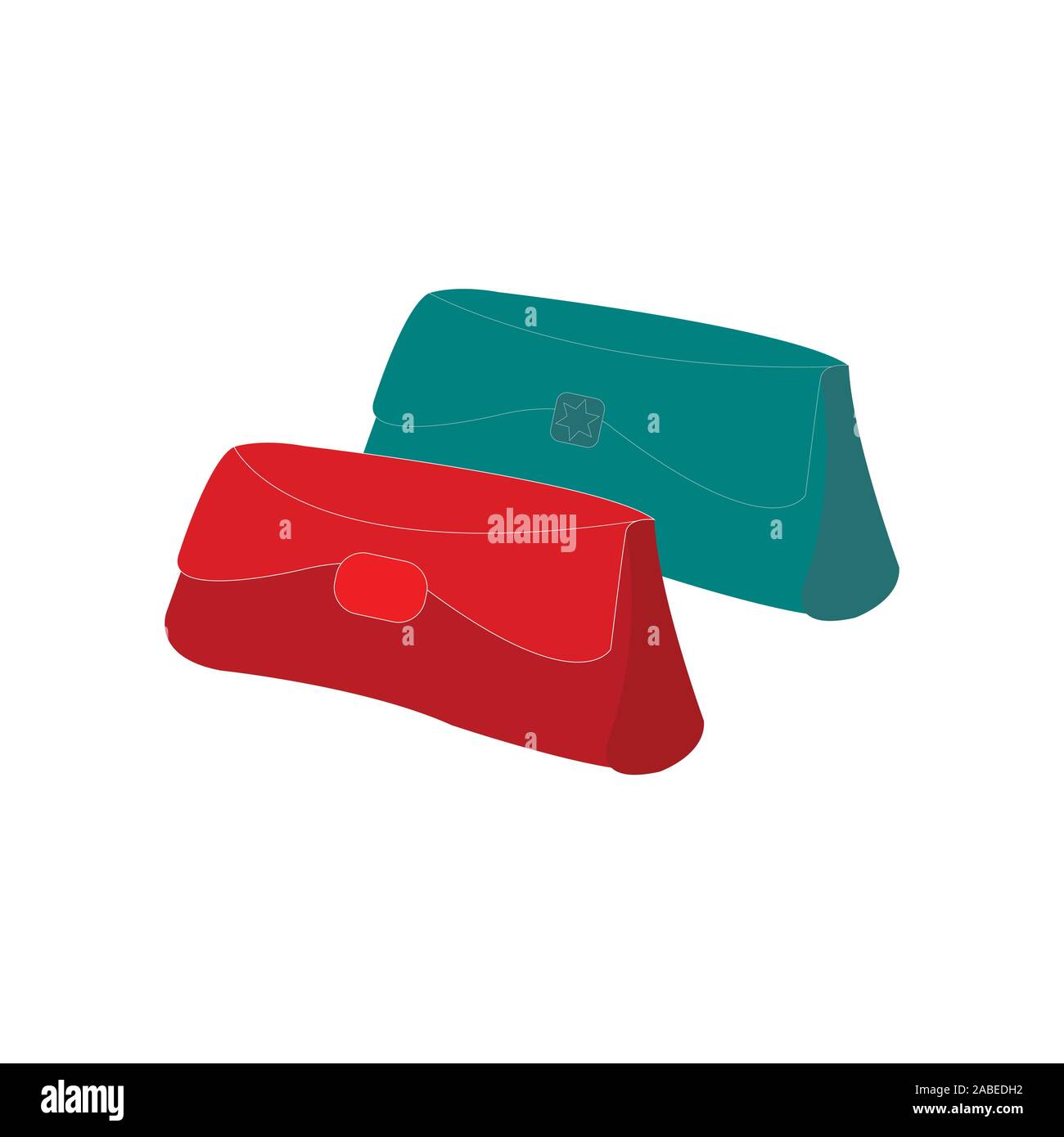 Hand draw purse wallet money Cut Out Stock Images & Pictures - Alamy