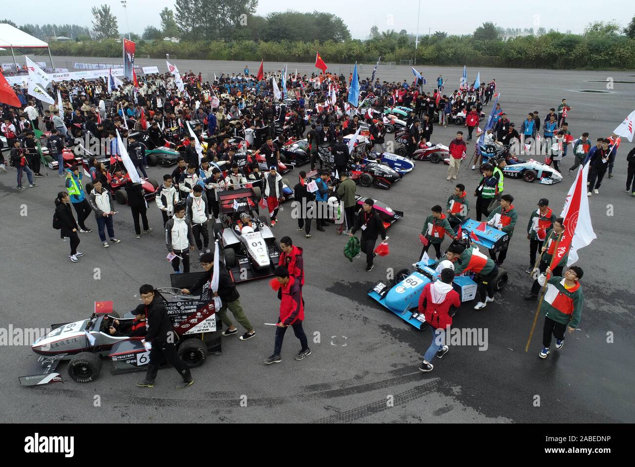 Participated students and their self-produced formulas prepare for the ...