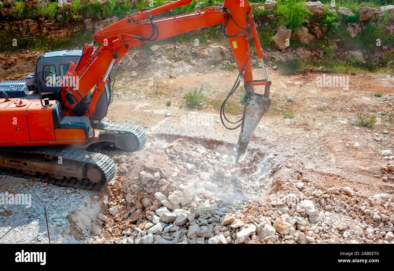 Stones at a construction site hi-res stock photography and images - Alamy