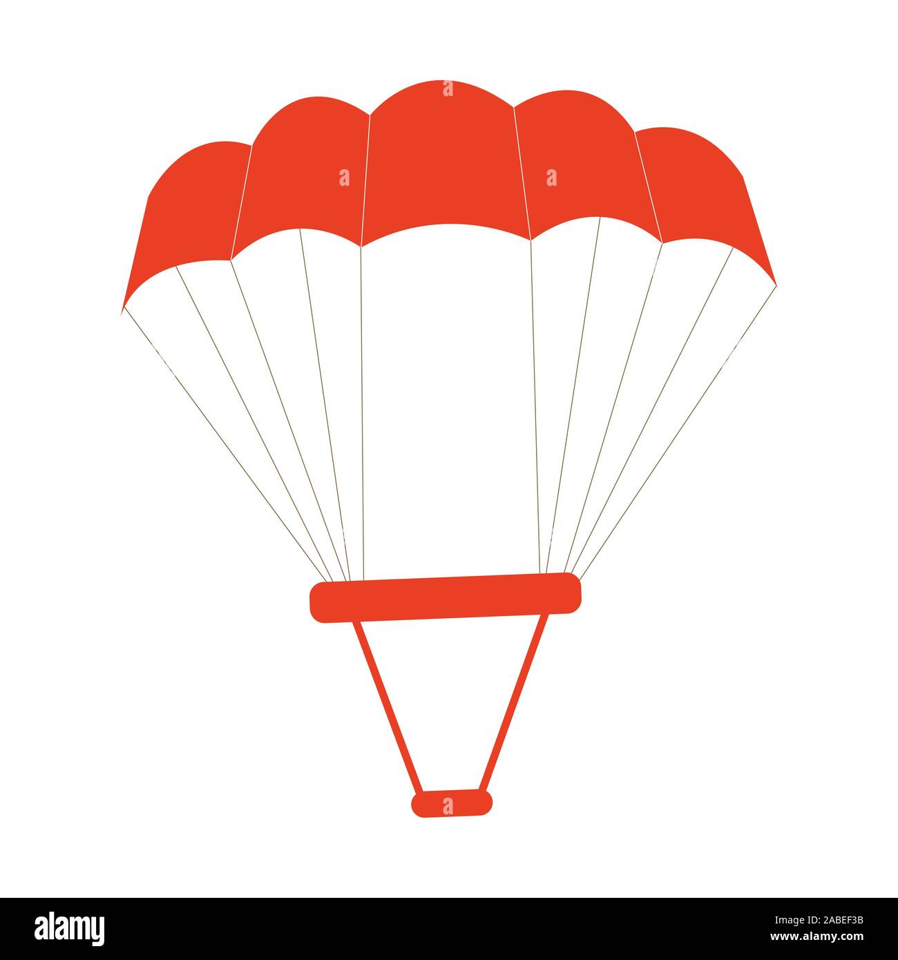 Gift box parachute on Stock Vector Images - Alamy