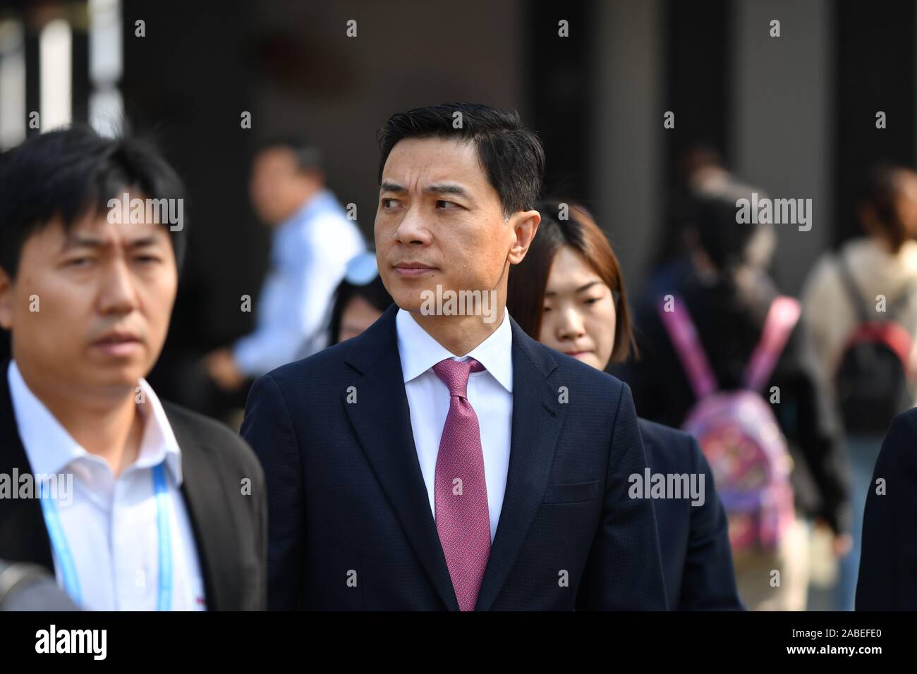 Chinese computer scientist and internet entrepreneur Robin Li Yanhong ...