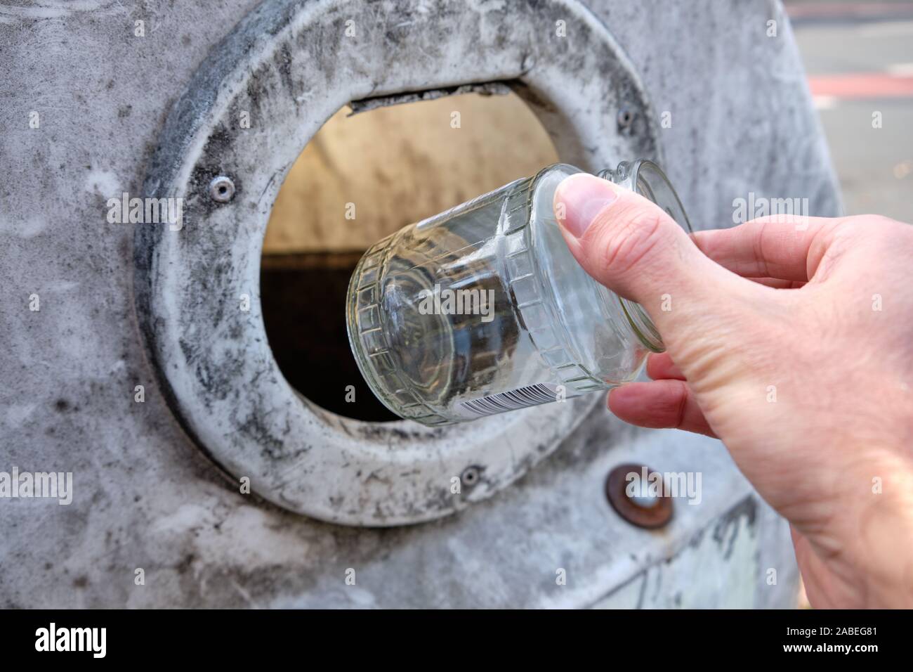 Waste Glass Container High Resolution Stock Photography and Images - Alamy