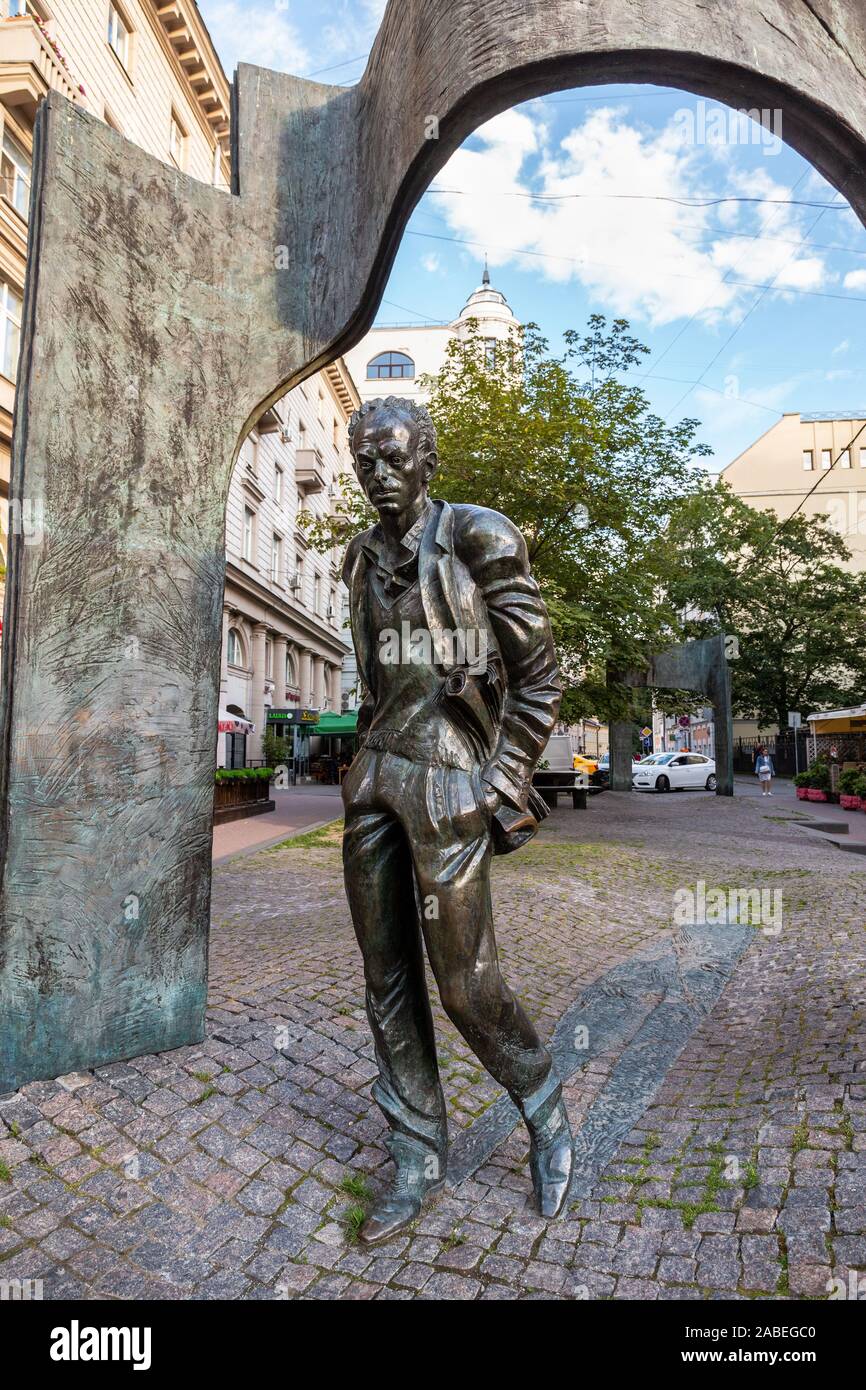 The monument to bulat okudzhava hi-res stock photography and images - Alamy