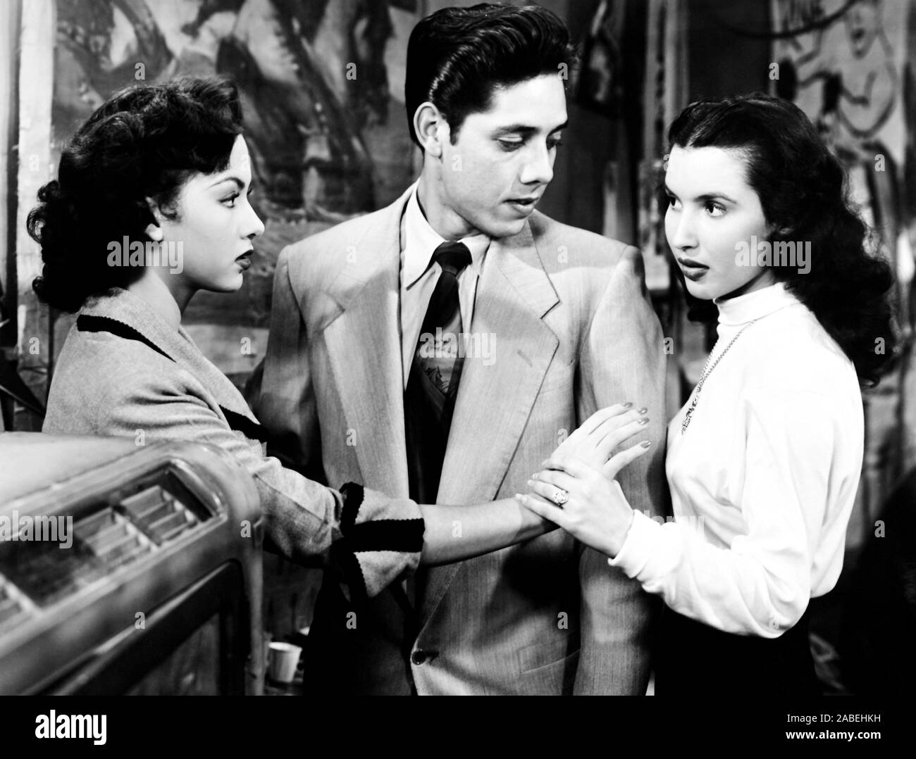 THE RING, from left, Rita Moreno, Lalo Rios, Lillian Molieri, 1952 ...