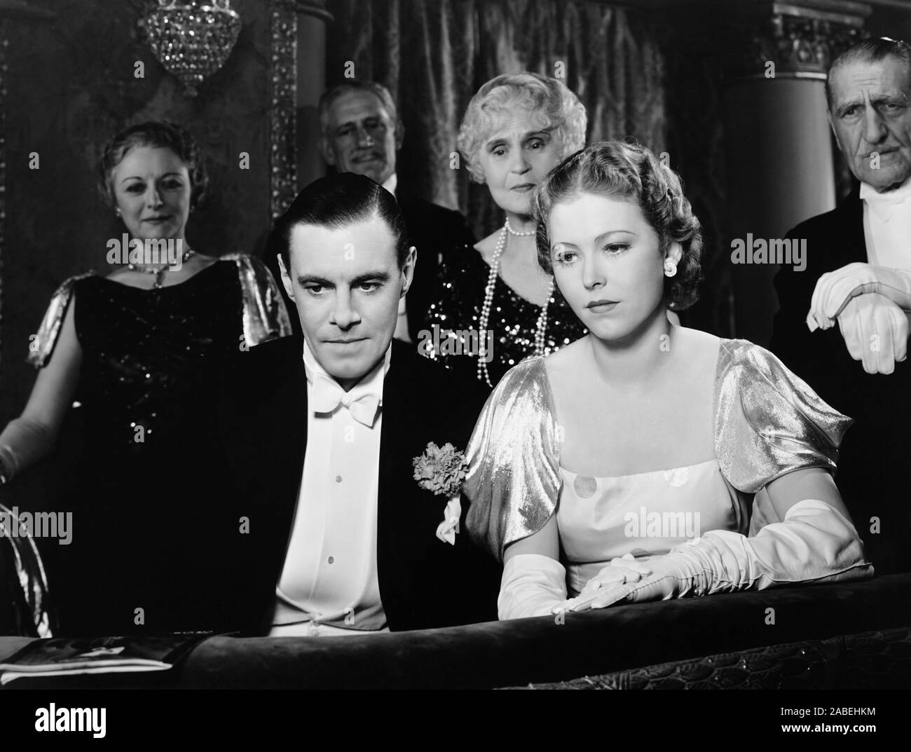 THE RIGHT TO LIVE, from left, front: Colin Clive, Josephine Hutchinson ...