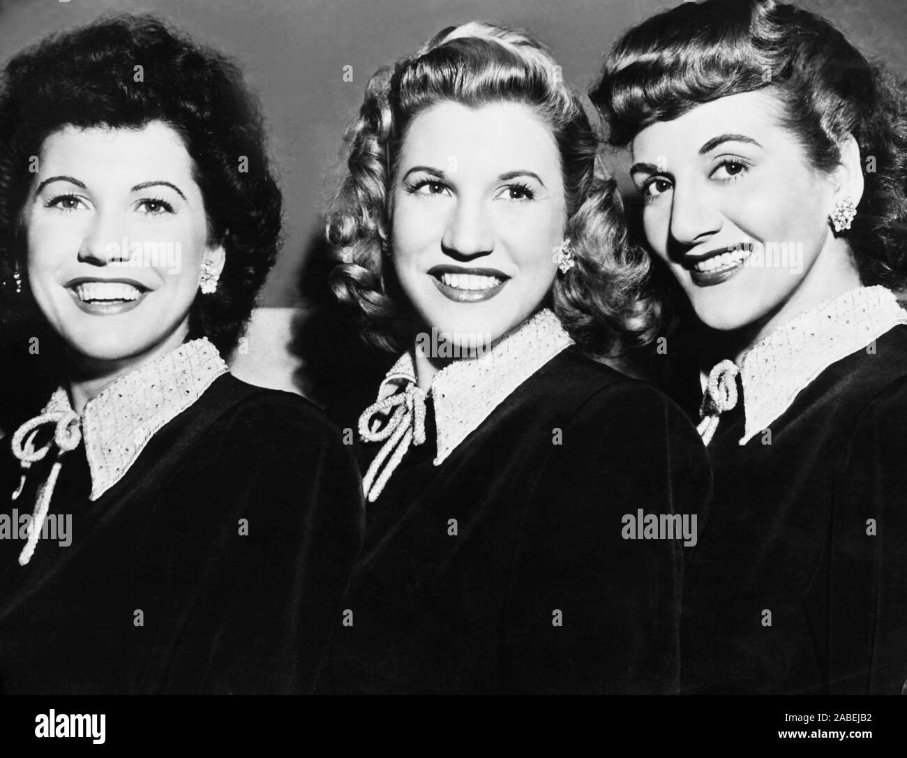 ROAD TO RIO, from left: Maxene Andrews, Patty Andrews, Laverne Andrews ...