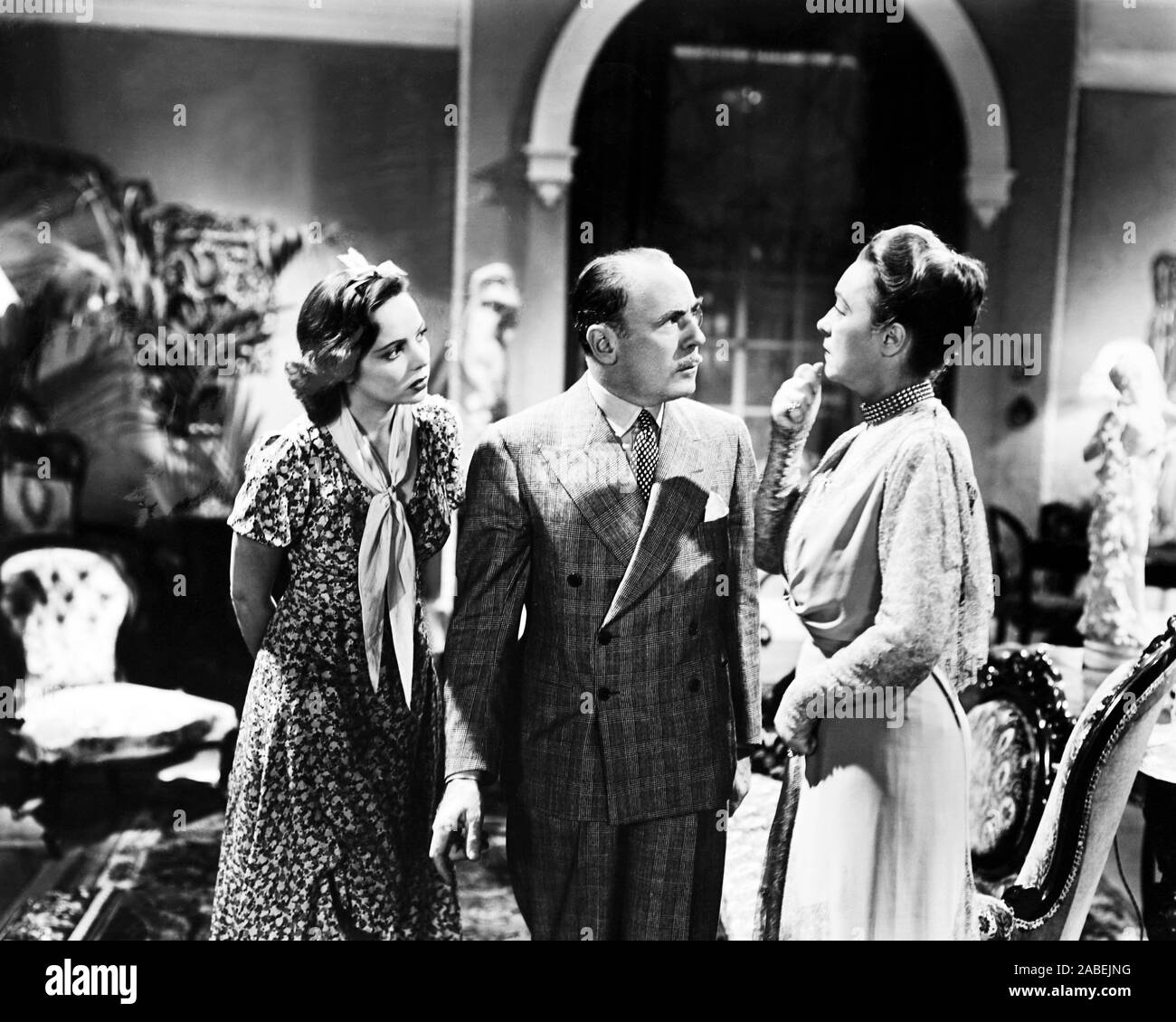 SAILING ALONG, from left, Jessie Matthews, Roland Young, Athene Seyler, 1938 Stock Photo - Alamy