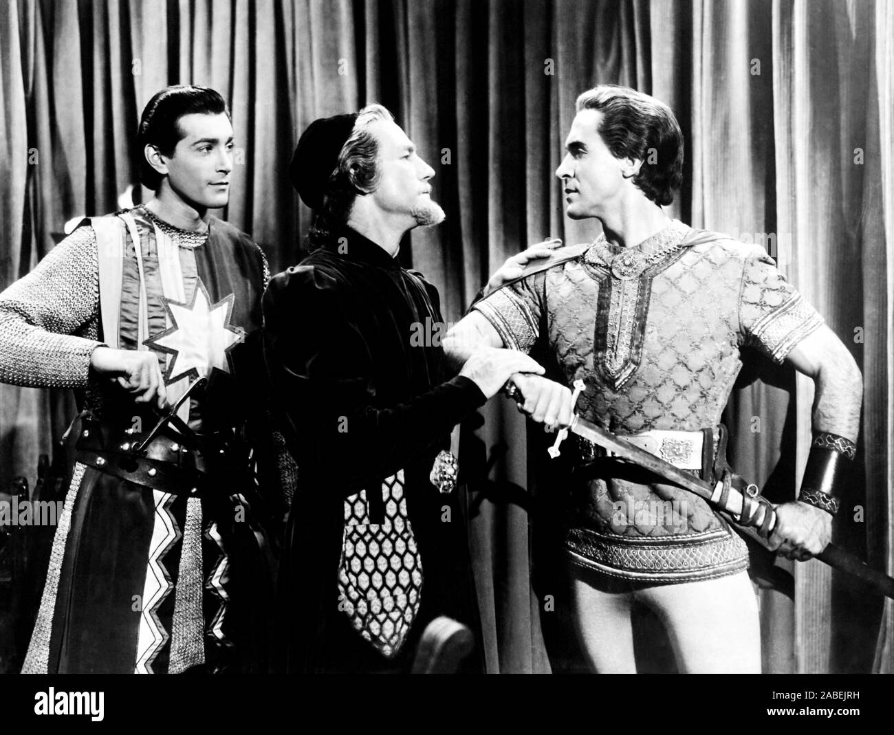 THE SARACEN BLADE, from left, Rick Jason, Nelson Leigh, Ricardo ...