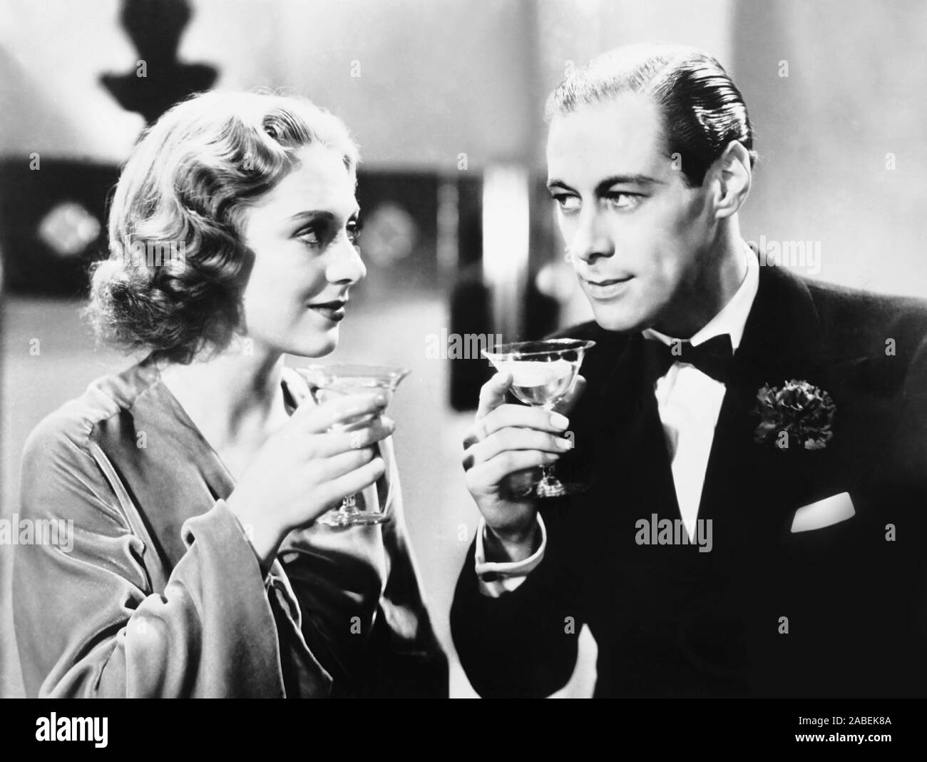 SCHOOL FOR HUSBANDS, from left: June Clyde, Rex Harrison, 1937 Stock ...