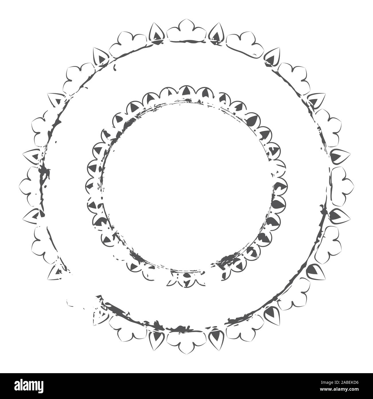 Decorative Grunge Stamp v2 Stock Vector Image & Art - Alamy