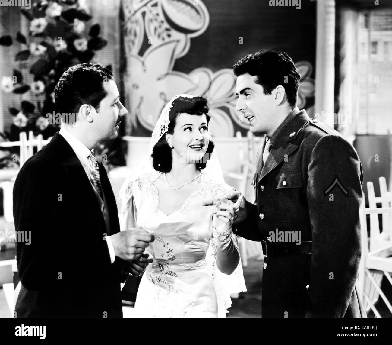 SEVEN DAYS' LEAVE, from left, King Kennedy, Mapy Cortes, Victor Mature ...