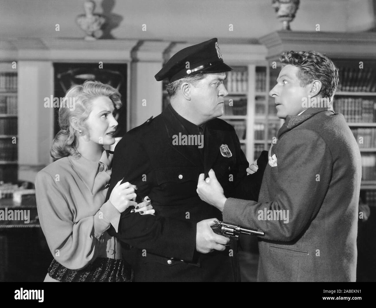 THE SECRET LIFE OF WALTER MITTY, from left: Virginia Mayo, Ralph Dunn ...