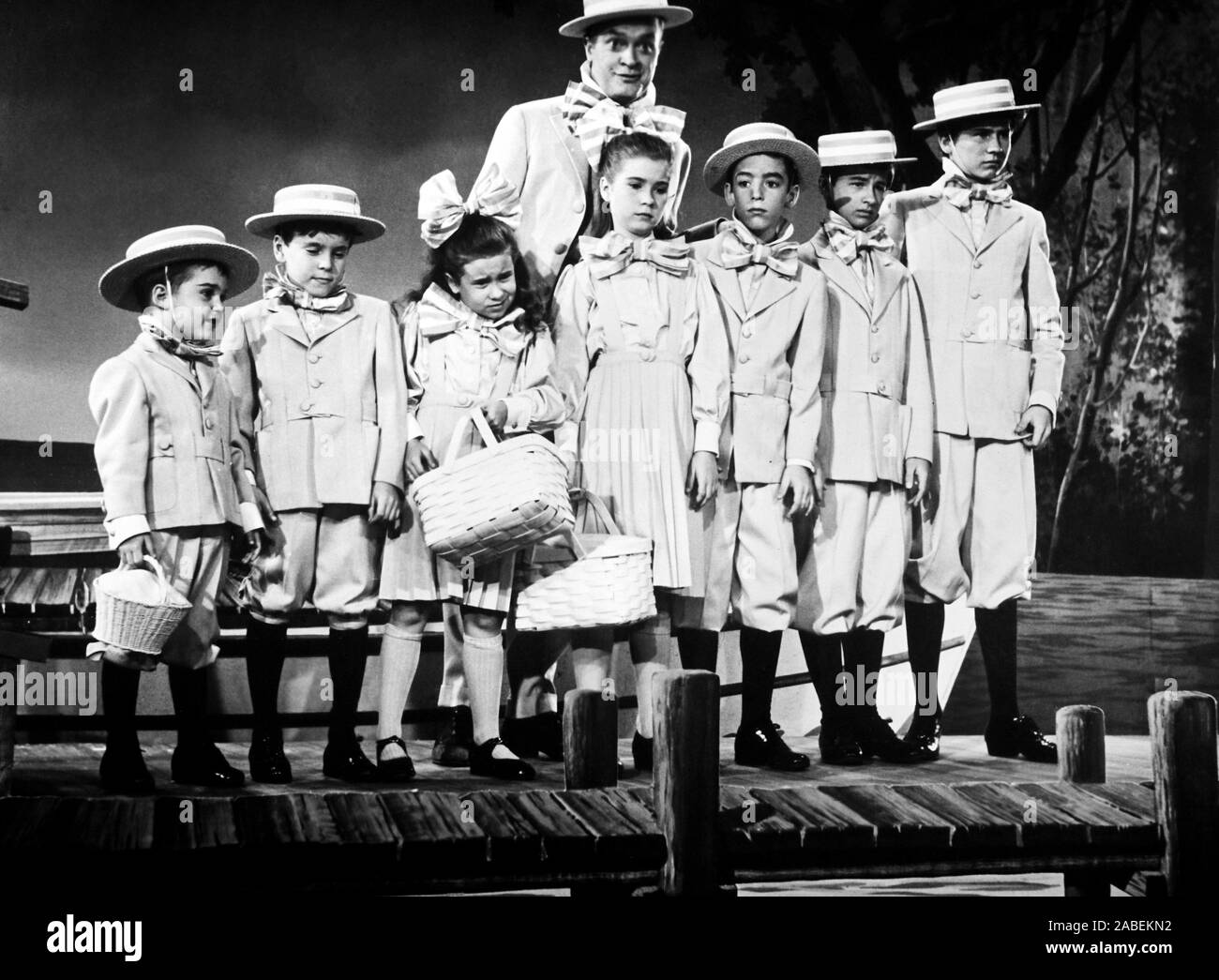 THE SEVEN LITTLE FOYS, from left, Tommy Duran, Jimmy Baird, Linda ...