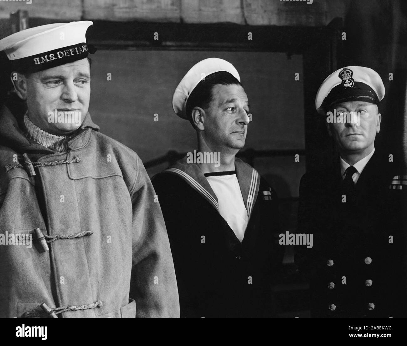 SEAGULLS OVER SORRENTO, from left: Bernard Lee, Ronald Shiner, William ...