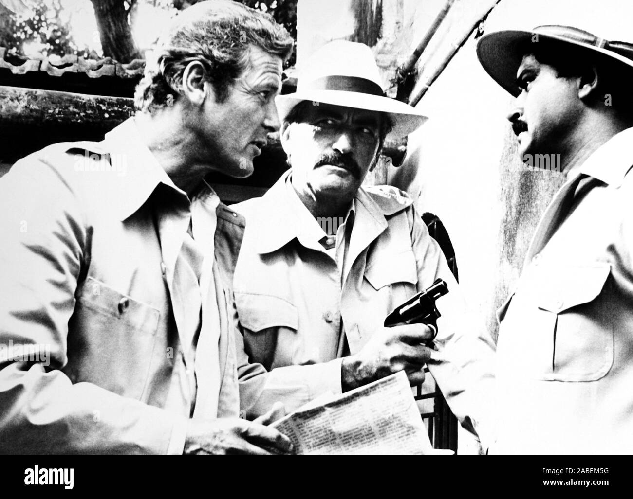 THE SEA WOLVES, from left, Roger Moore, Gregory Peck, Marc Zuber, 1980 ...