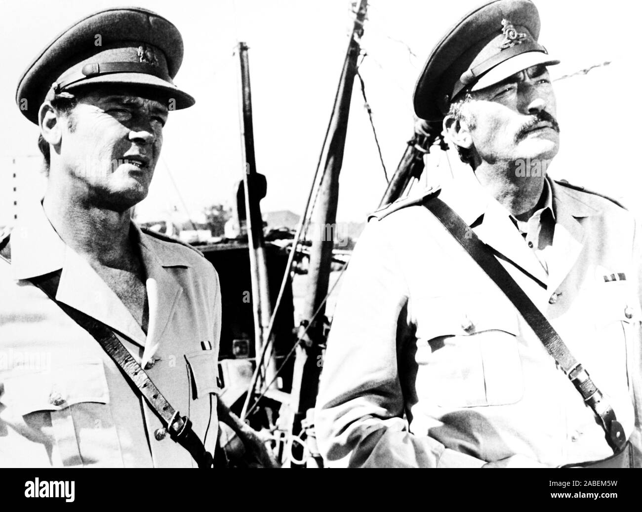 THE SEA WOLVES, from left, Roger Moore, Gregory Peck, 1980, ©Paramount ...