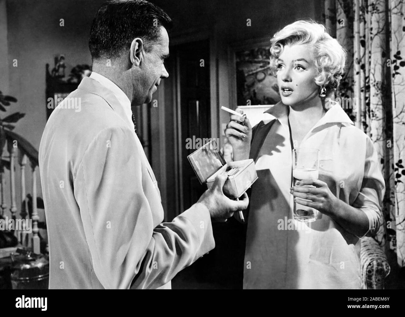 THE SEVEN YEAR ITCH, from left, Tom Ewell, Marilyn Monroe, 1955 TM and ...