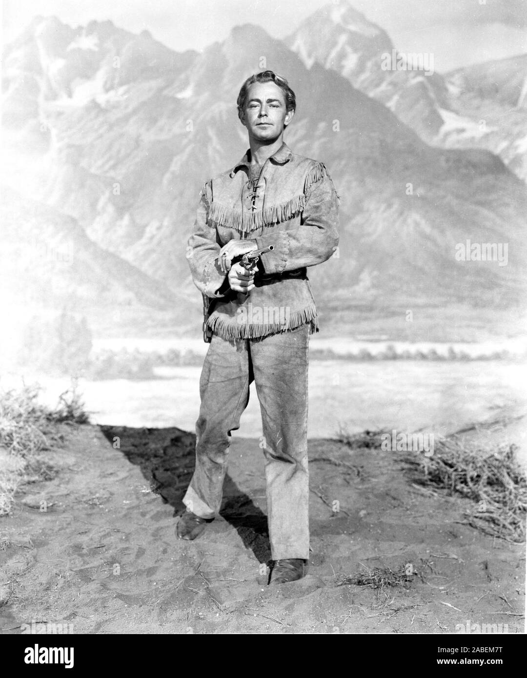 SHANE, Alan Ladd, 1953 Stock Photo - Alamy