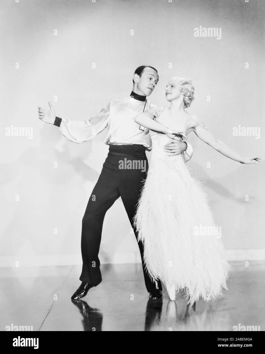 SHALL WE DANCE, from left: Fred Astaire, Harriet Hoctor, 1937 Stock ...