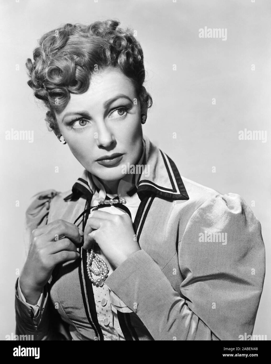 SLAUGHTER TRAIL, Virginia Grey, 1951 Stock Photo - Alamy