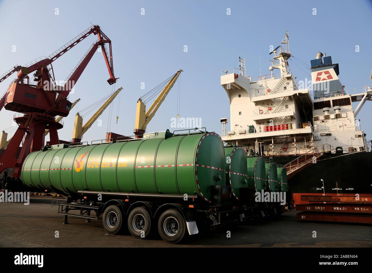 Tank trucks hi-res stock photography and images - Alamy