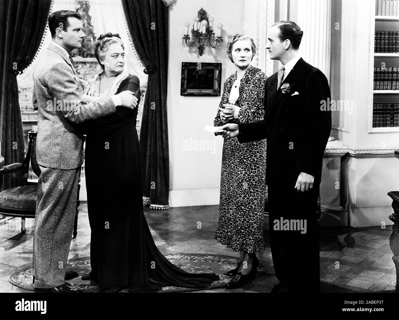 SPLENDOR, from left, Joel McCrea, Helen Westley, Katharine Alexander ...