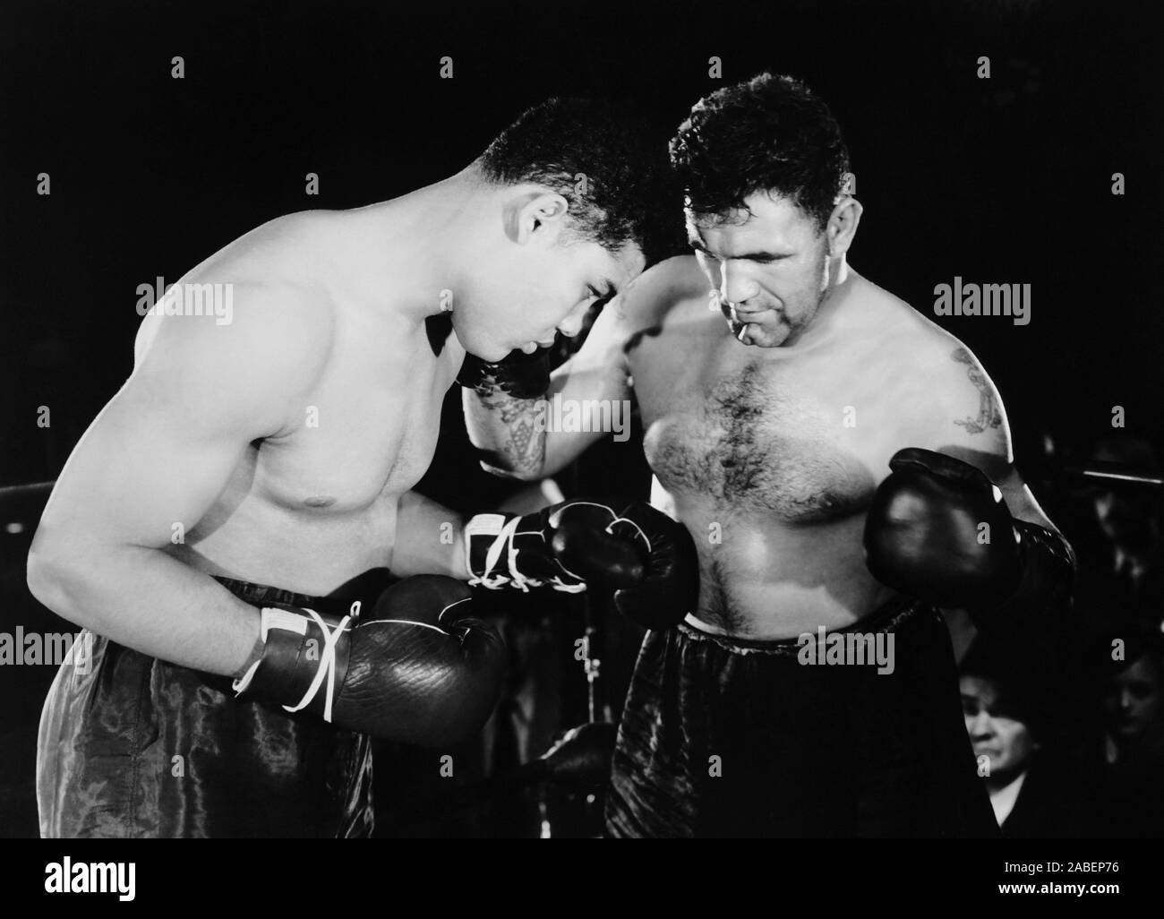 SPIRIT OF YOUTH, from left: Joe Louis, Bob Kortman, 1938 Stock Photo ...