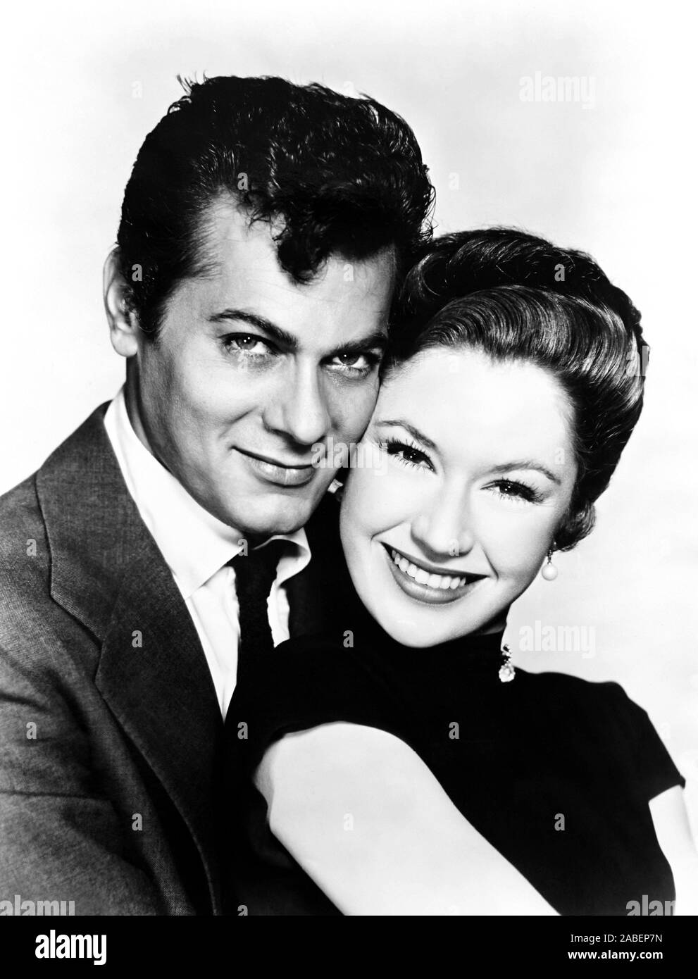 THE SQUARE JUNGLE, from left: Tony Curtis, Patricia Crowley, 1955 Stock ...