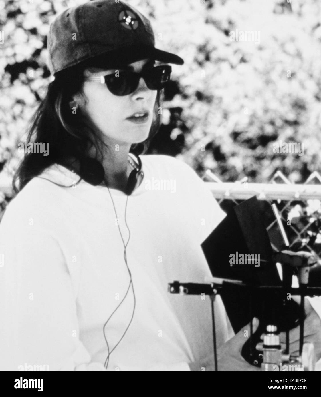STRANGE DAYS, director Kathryn Bigelow on set, 1995, TM & Copyright ...