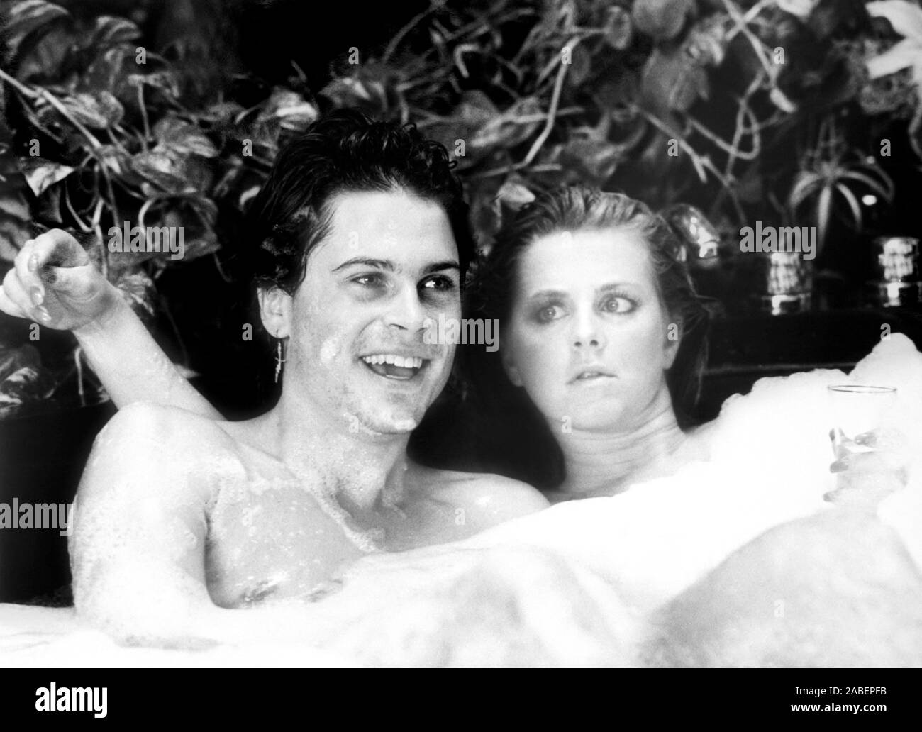 ST. ELMO'S FIRE, from left, Rob Lowe, Corinne Bonneau, 1985, ©Columbia ...