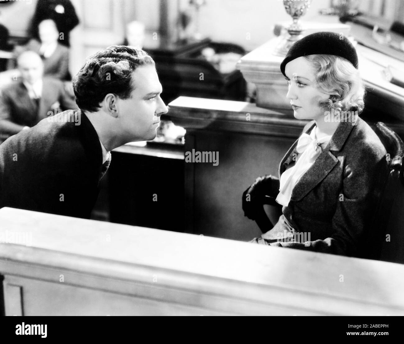THE STORY OF TEMPLE DRAKE, from left, William Gargan, Miriam Hopkins ...